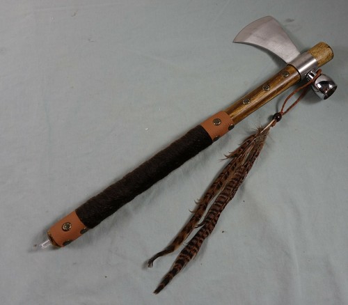 New 19" Chief Native American Tomahawk Hatchet Replica Axe Functional ...