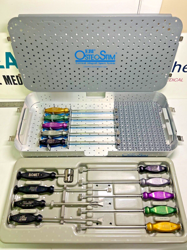 EBI Biomet OsteoStim Cervical Spine Allograft Spacer System w/ Lordotic ...