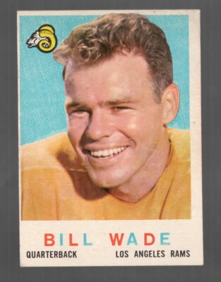 1959 Topps #110 Bill Wade VG/Ex | eBay