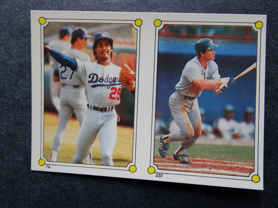 1987 Topps Stickers Baseball Cards Complete Your Set You U Pick From ...