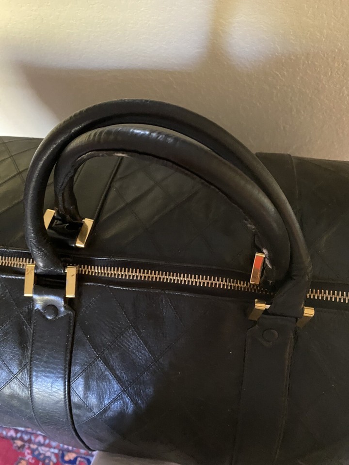 Vintage Chanel Weekender Bag | eBay
