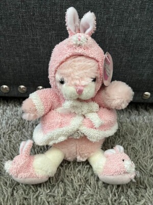 Plushland March of Dimes Plush Bunny Rabbit Sniffy Easter NEW 6" Bean ...