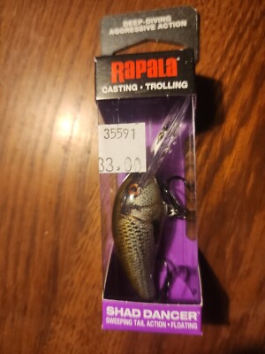 Rapala Shad Dancer' SDD-5 ROL LIVE ROACH Hard TO Find Color Crankbait Lure | eBay