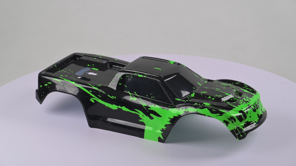 Custom Body Muddy Green for V2 WideMaxx Traxxas Maxx 1/10 4WD Truck ...