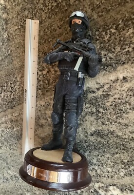 FBI SWAT Operator sculpture tactical Police Sheriff Marshals SRT SOG ...