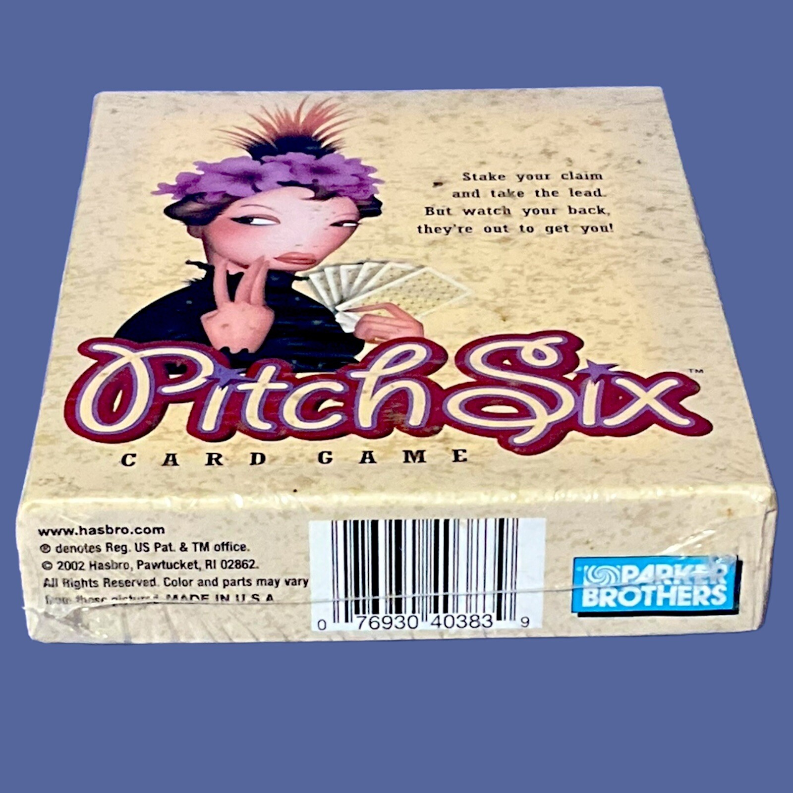 Vtg Pitch Six Card Game from Parker Brothers Hasbro 2002 SEALED New Old ...
