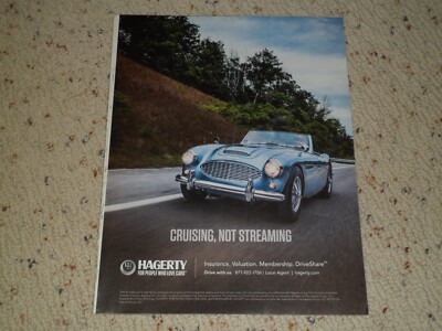 2018 HAGERTY INSURANCE #2 AD / ARTICLE | eBay