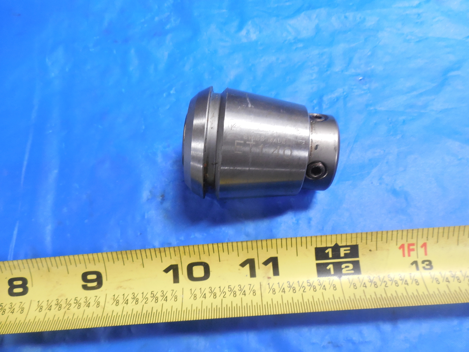 PCM ET1-40 TAPPING COLLET .318 ( 6 mm ) I.D. ER 40 SWISS MADE ER40 CNC ...