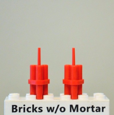 New Genuine LEGO Two Dynamite TNT Stick Bundles Minifig | eBay