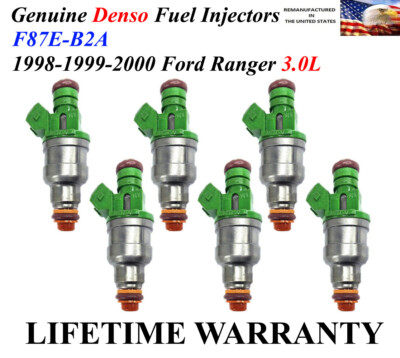 Best Upgrade 4hole 6x OEM Bosch Fuel Injectors For 1998-2000 Ford ...