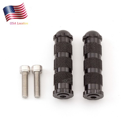 Universal Motorcycle Bike Foldable Foot Peg Footpegs Rear Set Pedal ...