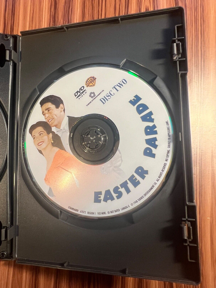 Irving Berlin's Easter Parade DVD Judy Garland Fred Astaire 1948 Movie ...