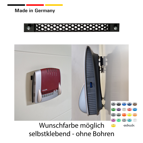 Router Wandhalterung Halter für FritzBox 7590 7490 6890 6660 6490 5490 ...