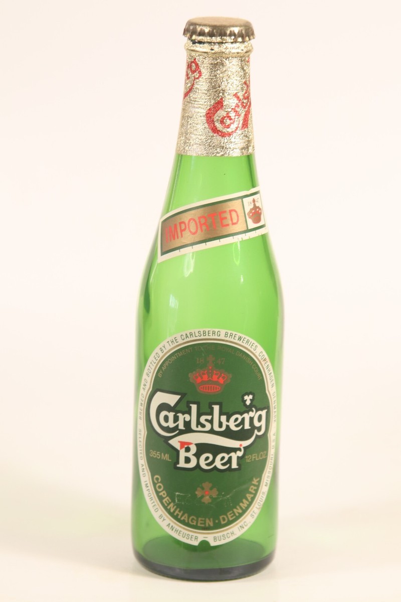 Carlsberg Beer Alcohol Bottle