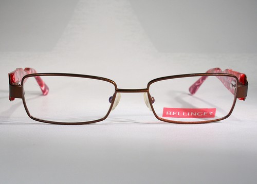 New BELLINGER Danish Eyeglass Frames Glasses with Colorful Red Pink ...
