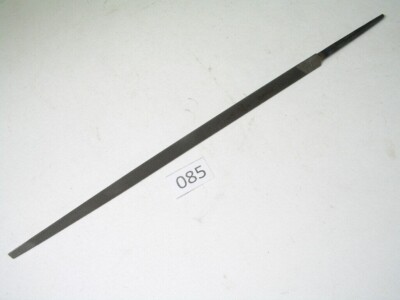 6" Triangle File, Extra Slim MF, Nicholson USA | eBay