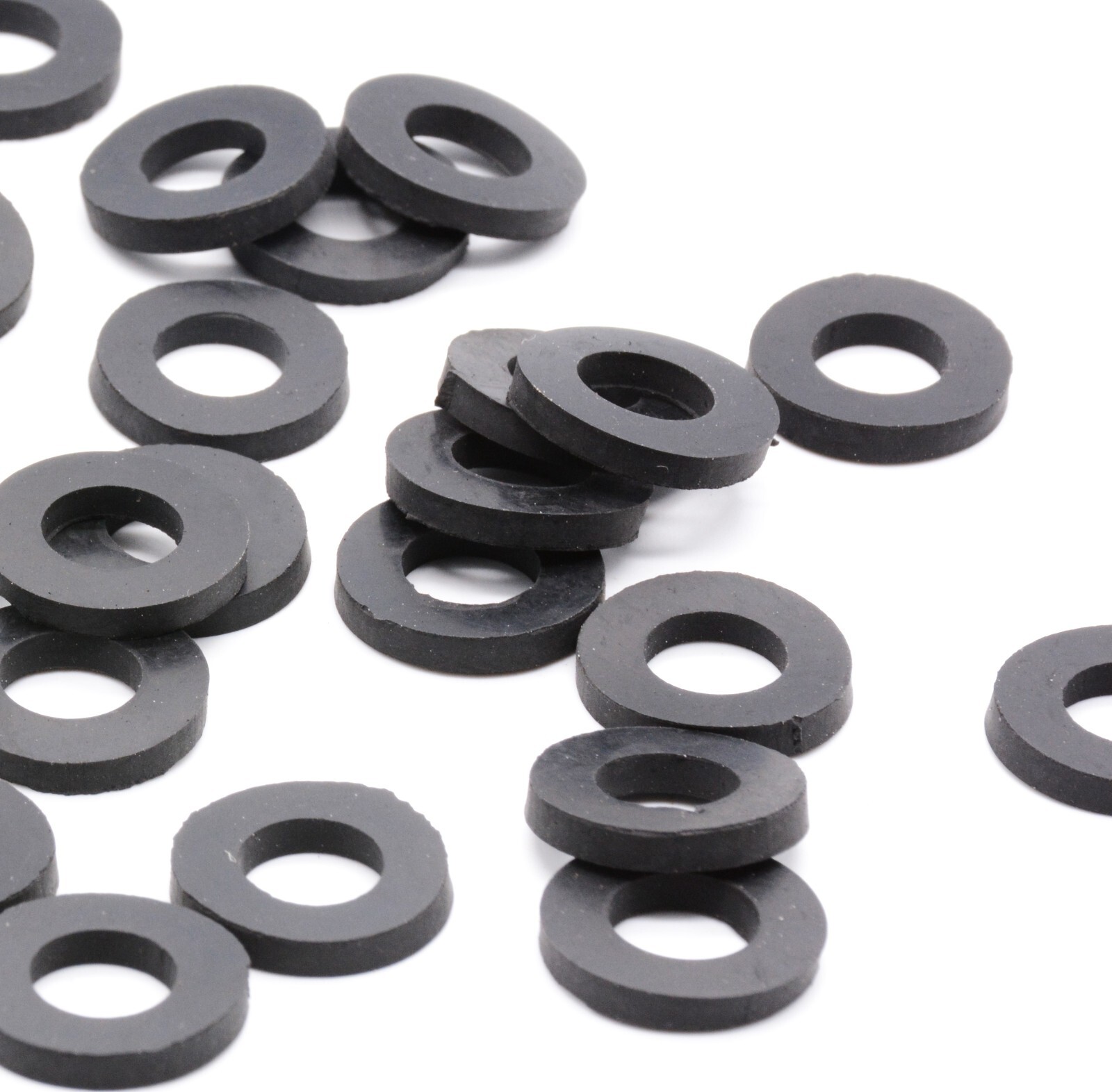 5/16" ID Oil Resistant Rubber Washers 3/4" OD 1/8" Thick Various Pack ...