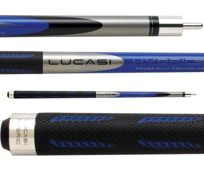 L-H10 LUCASI HYBRID POOL CUE - Free Shipping - 1x1 Case Case Included ...