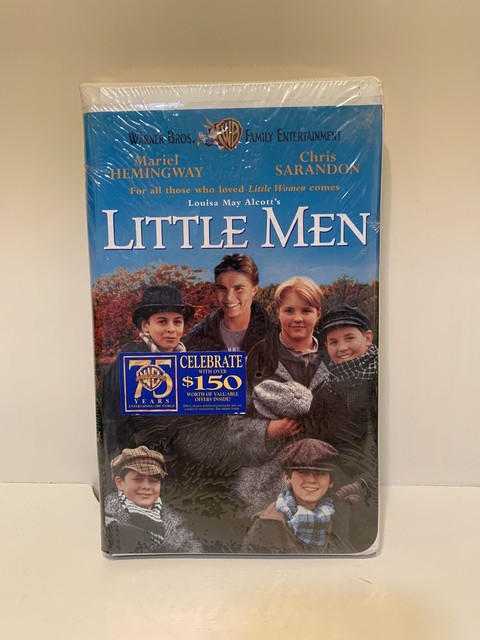Louisa May Alcott's Little Men VHS 1998 Clamshell Warner Bros Mariel ...