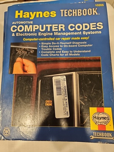 Haynes Techbook 10205 (2108) Automotive Computer Codes Electronic ...
