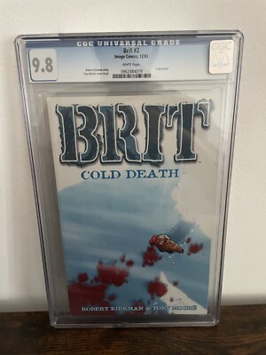 BRIT #2 COLD DEATH 1st APP Cecil Steadman CGC 9.8 Image Comics 12/03 ...