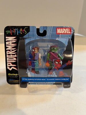 2003 Marvel Minimates - Series 2- Peter Parker/Spider-Man & Classic ...