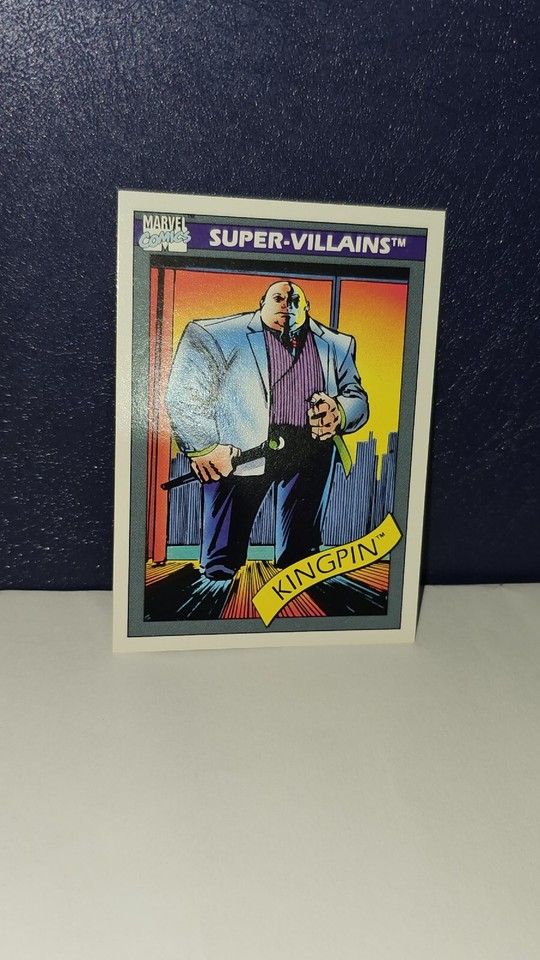 Impel Marvel 1990 Comics Super-Villains KINGPIN #52 Trading Card. | eBay