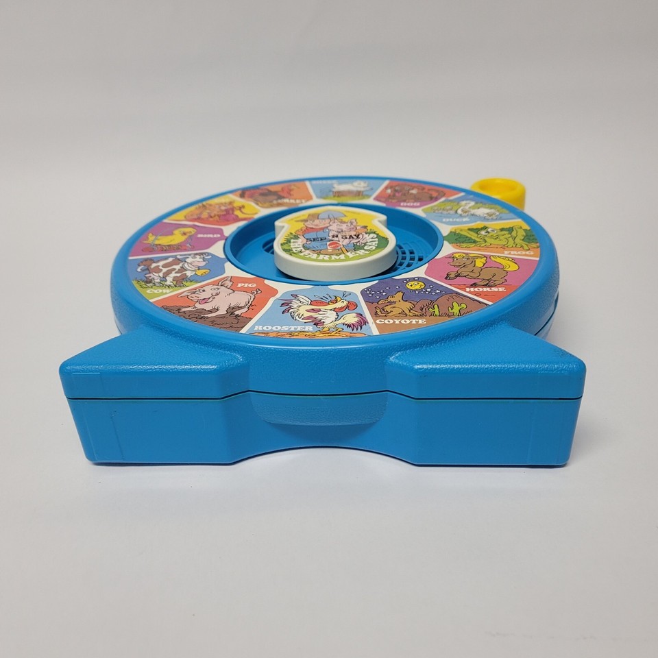 1989 The Farmer Says See ‘N Say Talking Farm Animals Kids Toy Pull ...