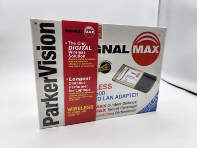 Parkervision Wireless WLAN 1500 PC Card PCMCIA LAN Adaptor new in box ...