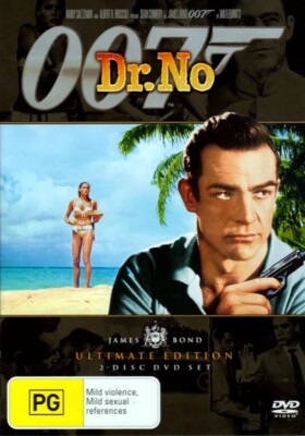 Dr No (DVD, 1962, 2 Discs) Sean Connery, Jack Lord, Ursula Andress ...
