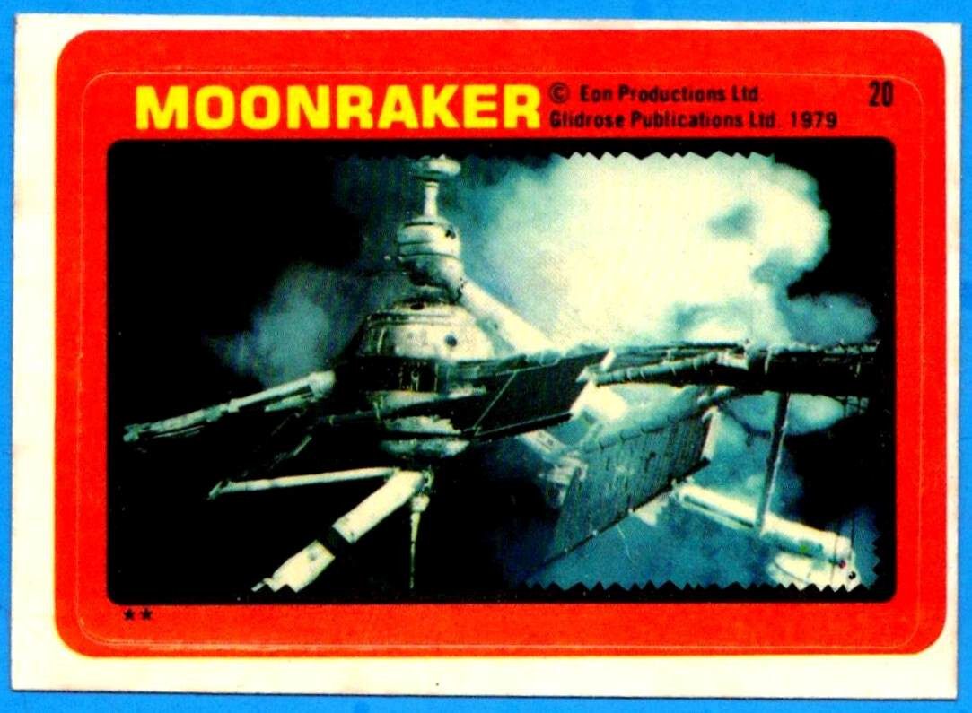 Moonraker 5 - 1979 Topps Moonraker Sticker # 20 (ex-mt) | eBay