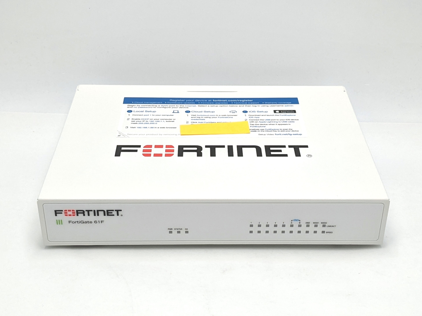 Fortinet FortiGate 61F Firewall Secure SD-WAN FG-61F | eBay
