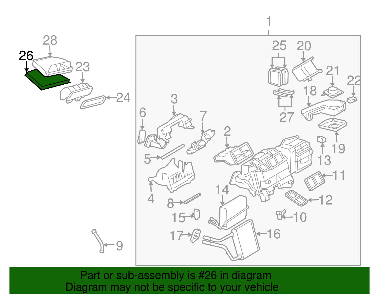 Genuine Mercedes-Benz Combination Filter 211-830-00-18 | eBay