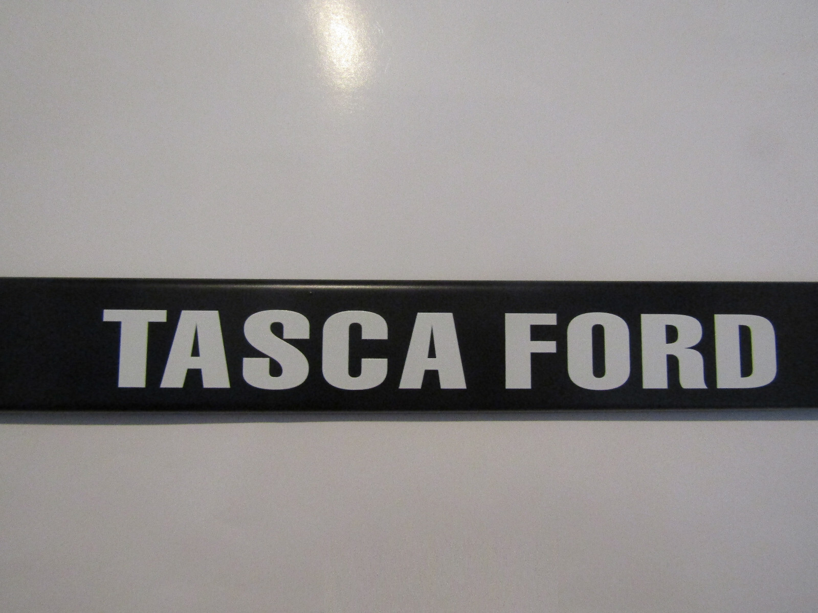 TASCA FORD RETRO DEALERSHIP DEALER STYLE LICENSE PLATE FRAME SHELBY ...