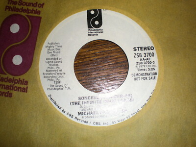 Michael Pedicin Jr 45 Soncere PROMO PHILADELPHIA INTERNATIONAL | eBay