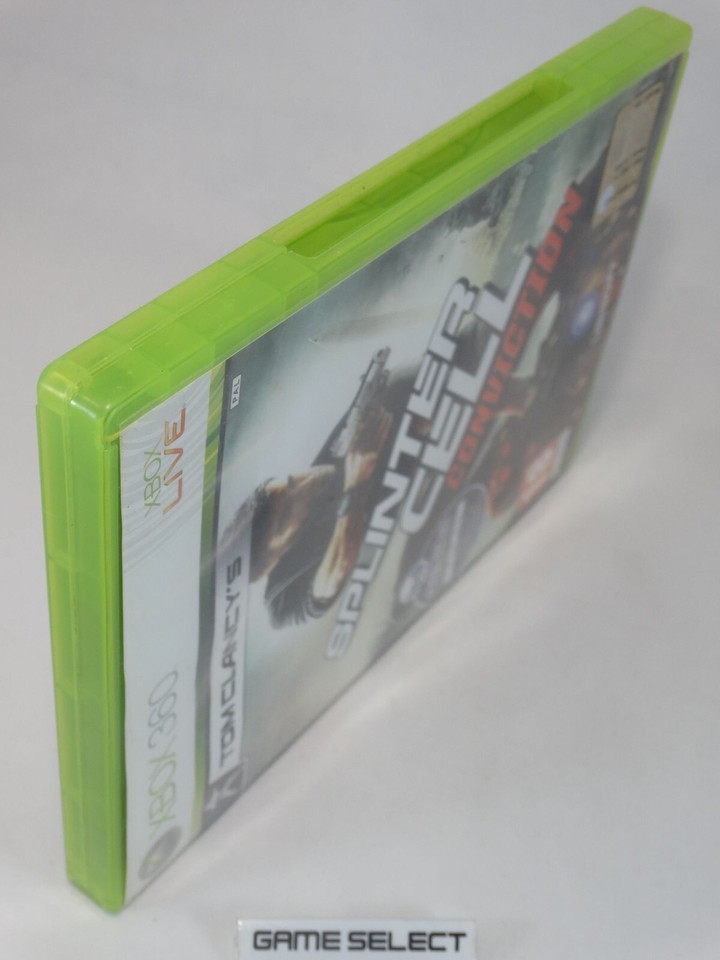 Tom CLANCY'S splinter cell Conviction Microsoft Xbox 360 Pal - Complete ...