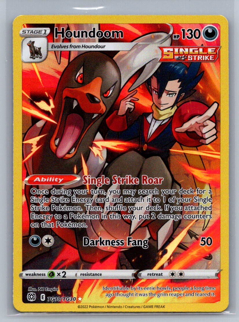 SWSH09: Brilliant Stars Trainer Gallery #TG10/TG30 Houndoom | eBay
