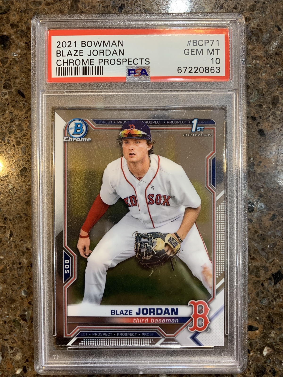 2021 Bowman Chrome Blaze Jordan Rookie Card RC GEM MT PSA 10!! | eBay