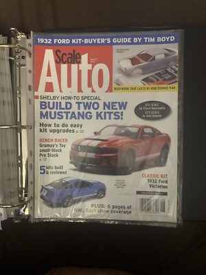 Scale Auto Magazine August 2012 Build 2 New Mustang Kits | eBay