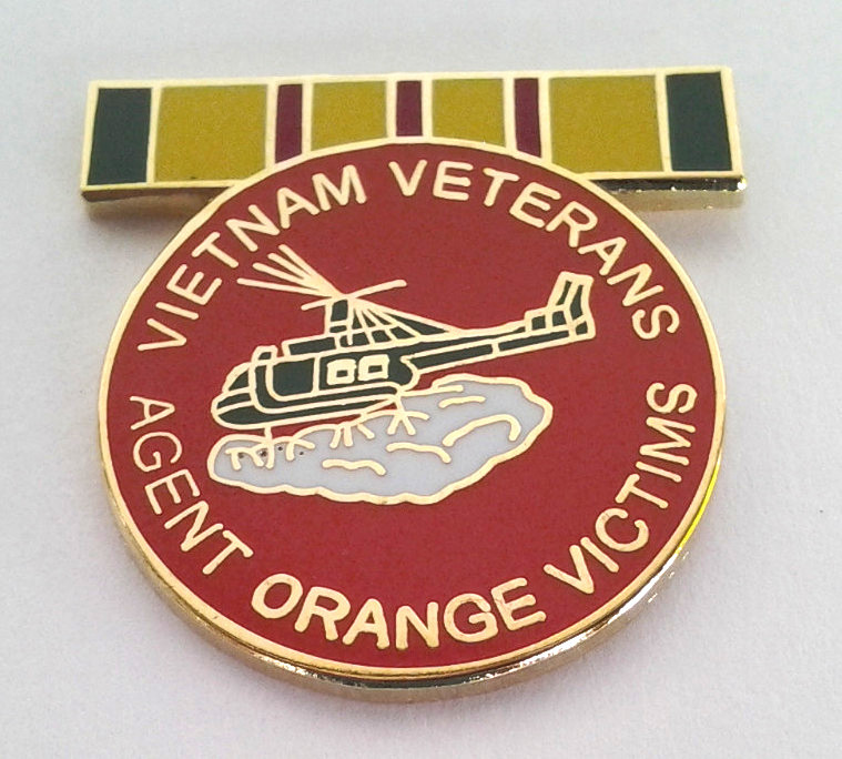 VIETNAM VETERANS AGENT ORANGE VICTIMS (1") Military Hat Pin 14819 HO | eBay