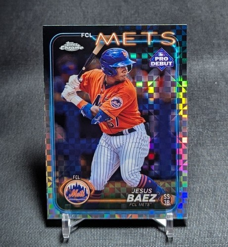 Jesus Baez X-Fractor Refractor Rookie 2024 Topps Pro Debut Chrome #PDC ...