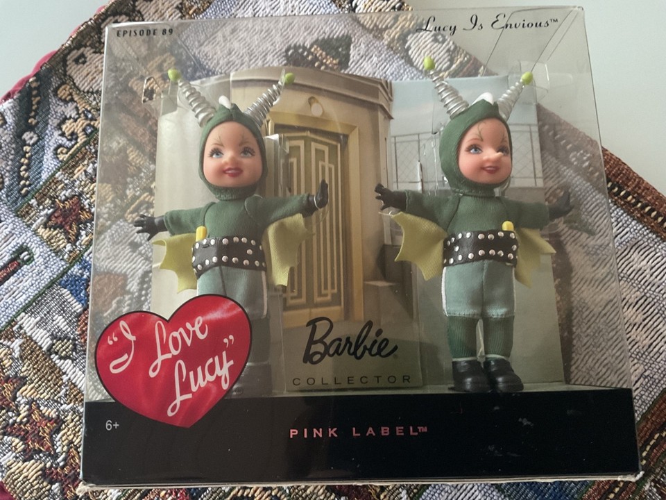 ️Mattel Pink Label I Love Lucy Is Envious Episode 89 2 Kelly Barbie ...