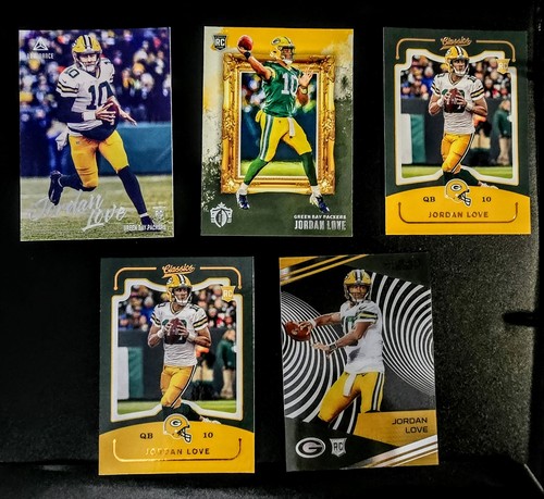 2020 Panini Chronicles Jordan Love Rookie Lot of (5) Packers RC | eBay