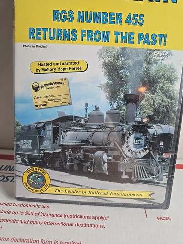 Ghost Train - RGS Number 455 Returns from the Past! DVD - Railroad, Rio ...