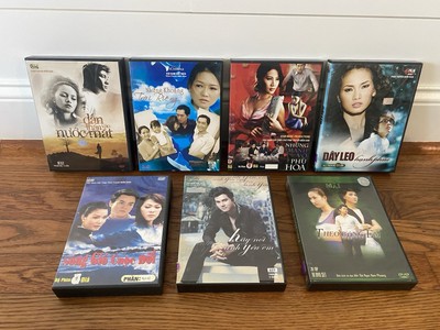 Vietnamese Movie DVD Lot of 7 Assorted Comedy Drama Action Sets Vina ...