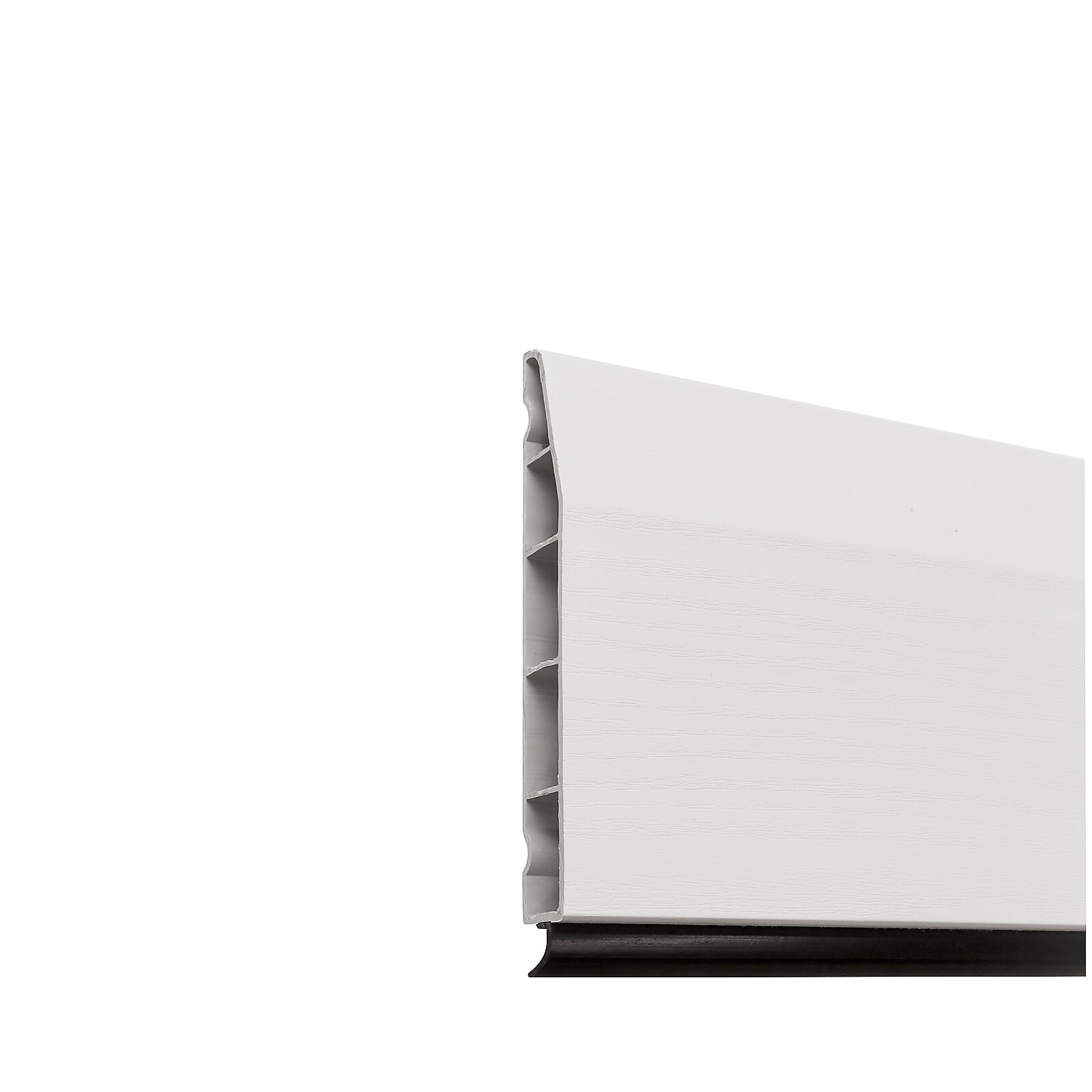 uPVC Chamfered Plastic Skirting Sample Pack inc Corners Roomline PVC ...