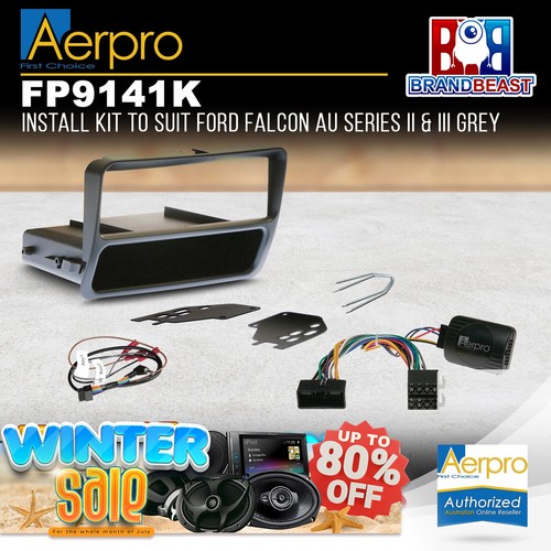 Aerpro FP9141K Single DIN Install Kit Suit Ford Falcon AU Series 2/3 | eBay