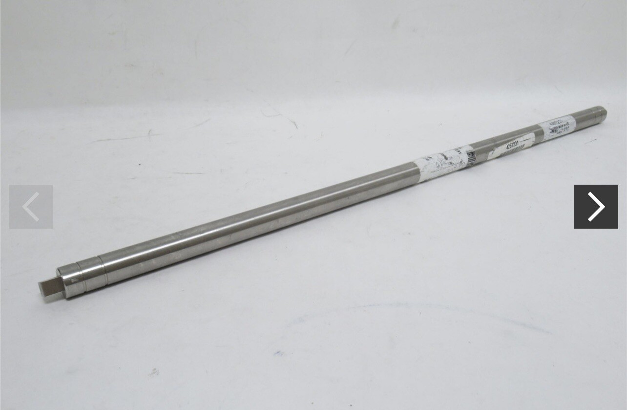 234459 New-No Box; Marel 4267231 Aksel Shaft; SS; 17mmOD x 20-3/8" Face ...