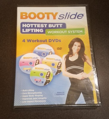 Booty Slide: 4 Workout DVD Set - Hottest Butt Lifting Rebecca Kordecki ...