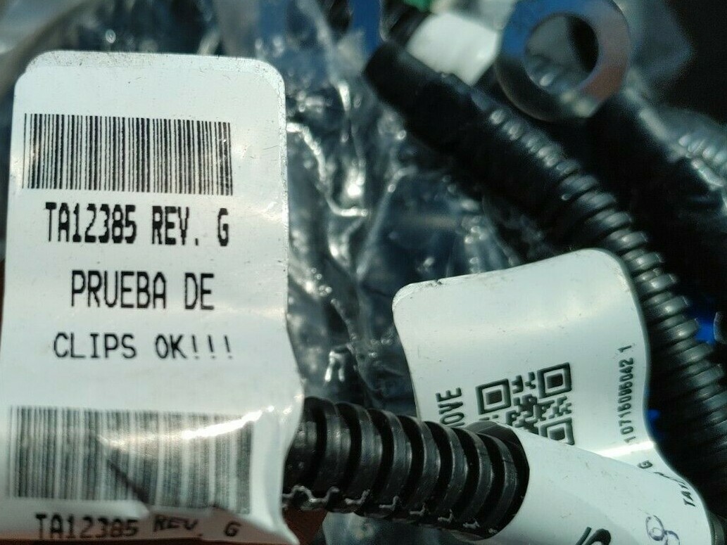 New MSSL TA12385 Rev G Wiring Harness (RA1B) | eBay